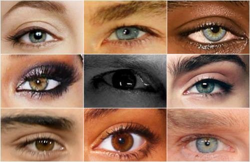 Can you recognize these STARS by their EYES?