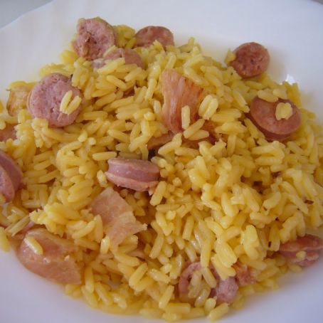 Arroz con salchichas Recipe - (2.9/5)
