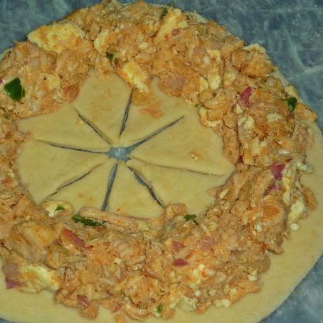 Savory Ring Shaped Bread Recipe - (4.4/5)